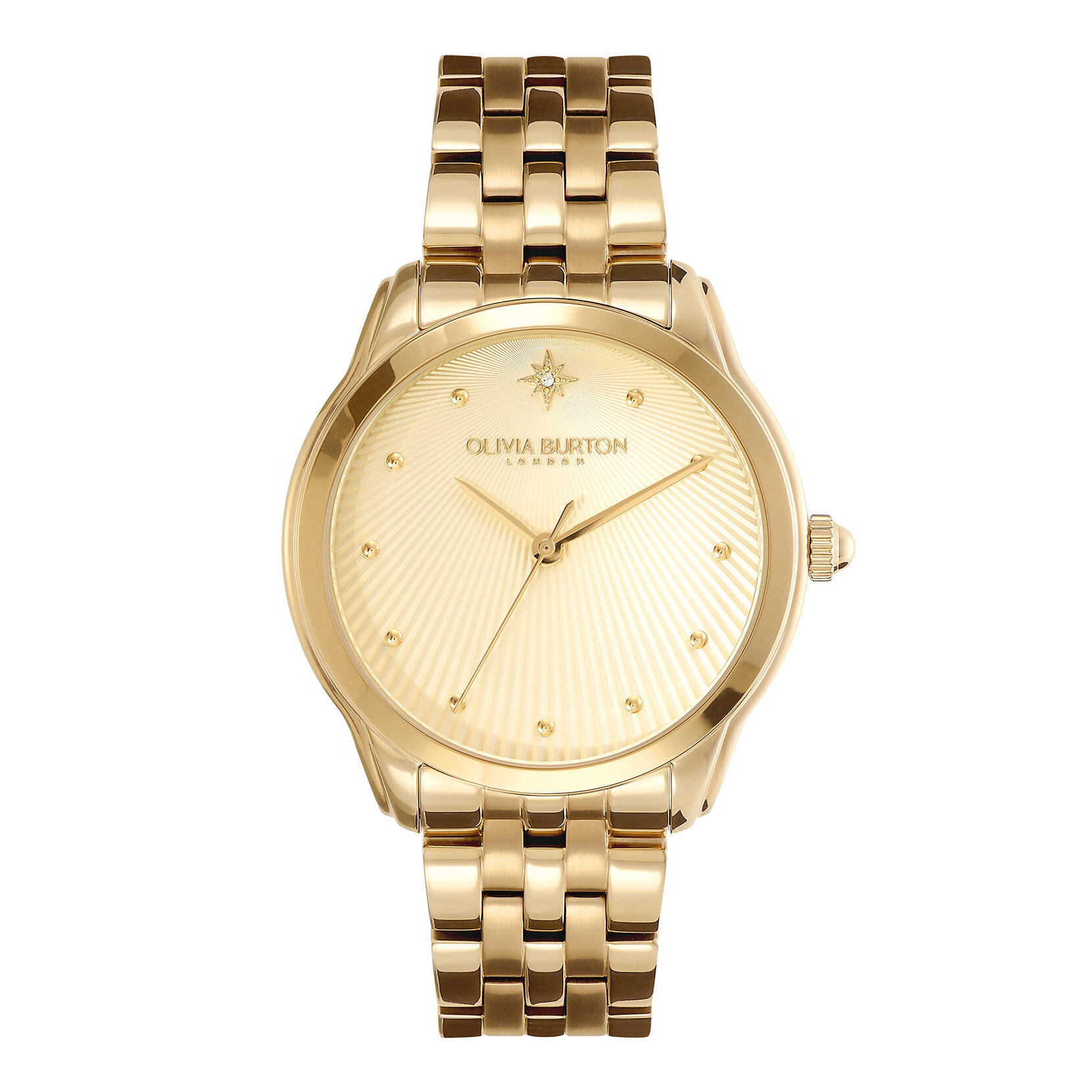 Celestial 36mm Starlight Gold Bracelet Watch | Olivia Burton London