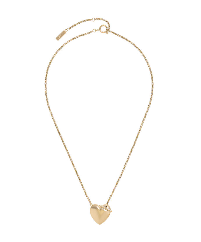 Classic Knot Heart Gold Necklace | Olivia Burton London